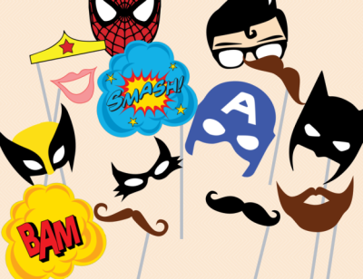 Photo Booth Props Printable - Magical Printable