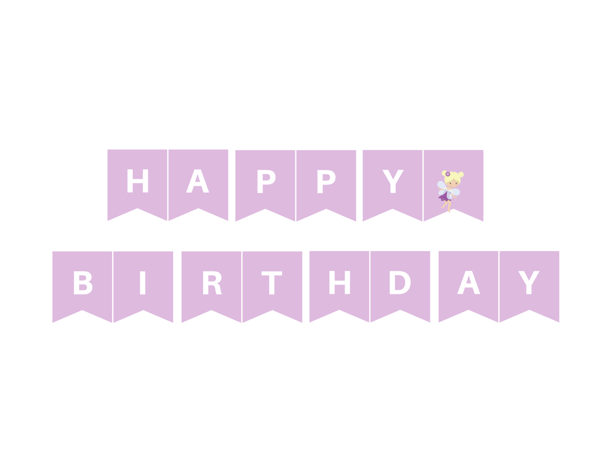 Purple Fairy Printable - Magical Printable
