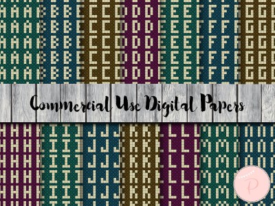 Architectural Alpha Digital Paper DP86 - Magical Printable
