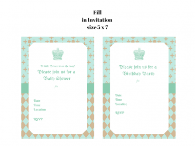 Prince Printables - Magical Printable