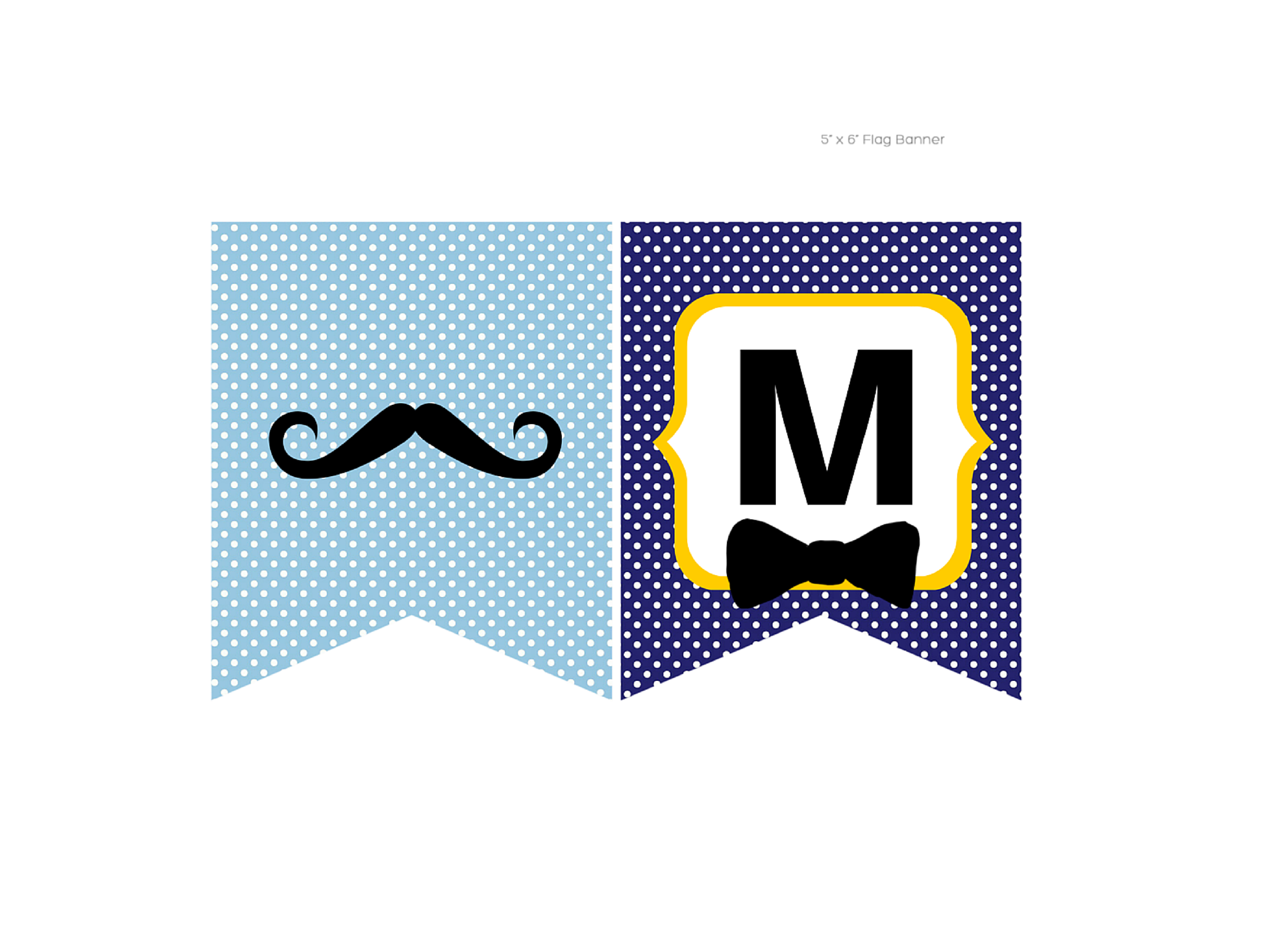 Little Man Banner - Magical Printable