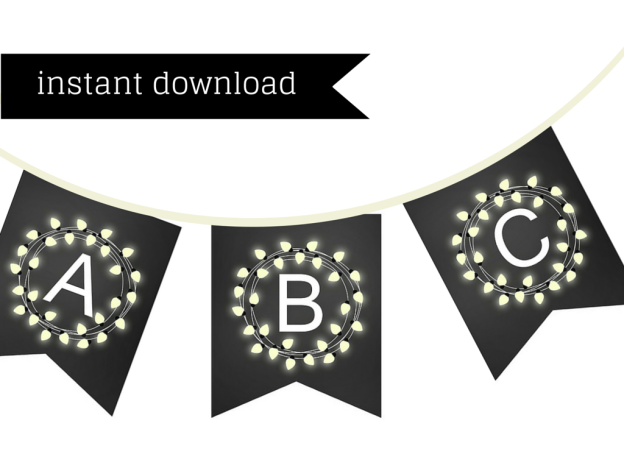 Chalkboard Banner - Magical Printable