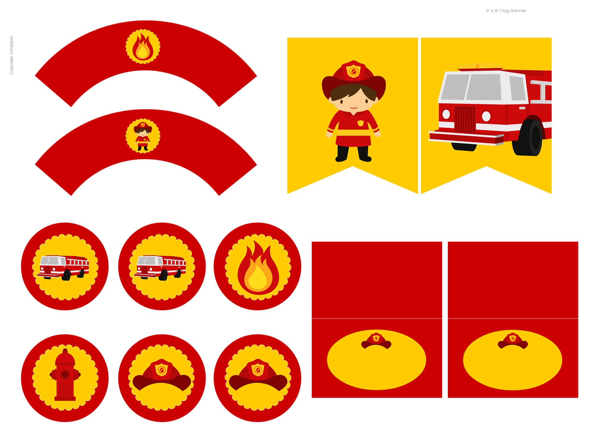 Fireman Printable - Magical Printable