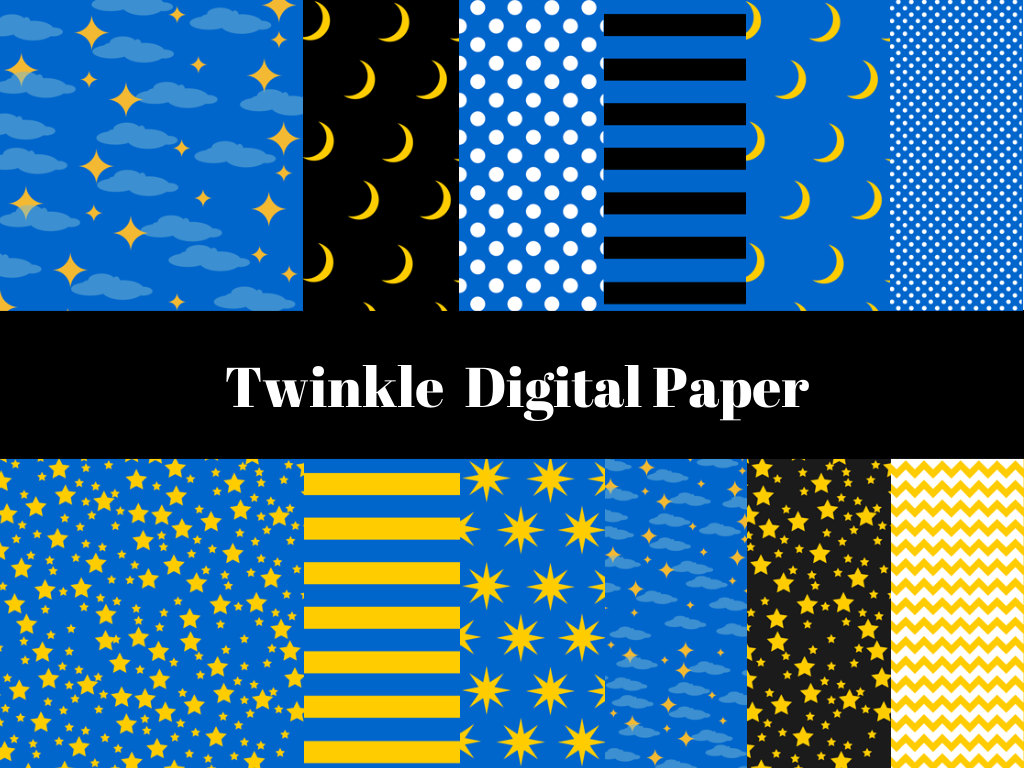 Digital Papers PAGE 2 - Magical Printable