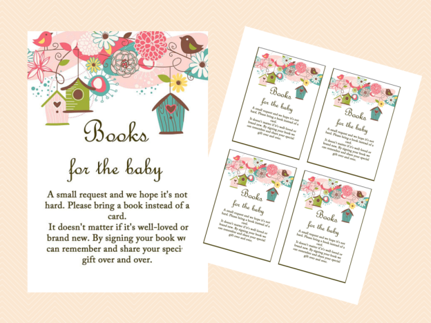 Bird Baby Shower Game Pack - Magical Printable