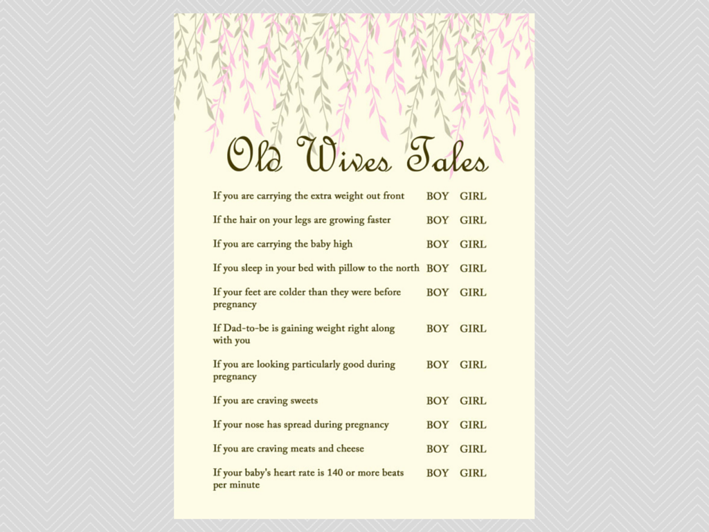 Willow Tree Baby shower Game Package - Magical Printable