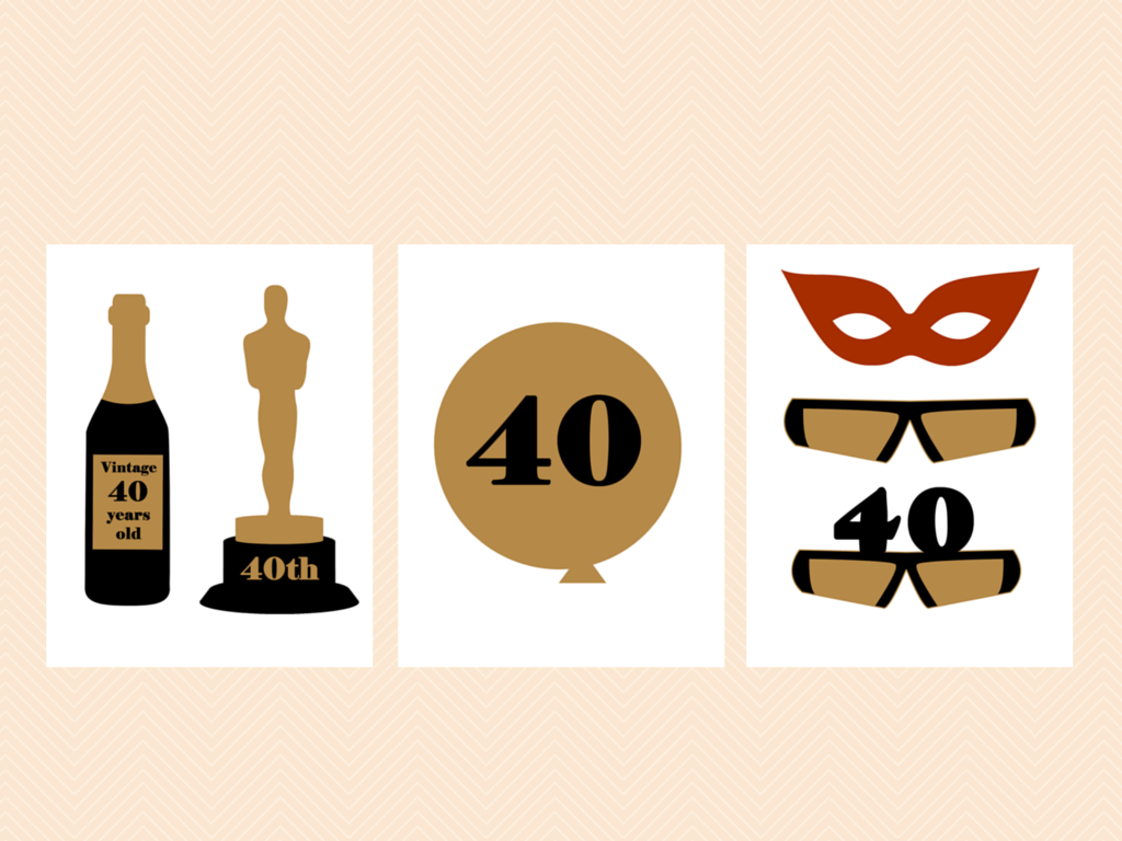 Milestones Photo Booth Props Download - Magical Printable