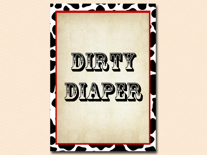 Cowboy, Animal Baby Shower Game Pack - Magical Printable