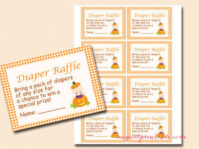 Pumpkin Baby Shower Game Pack - Magical Printable