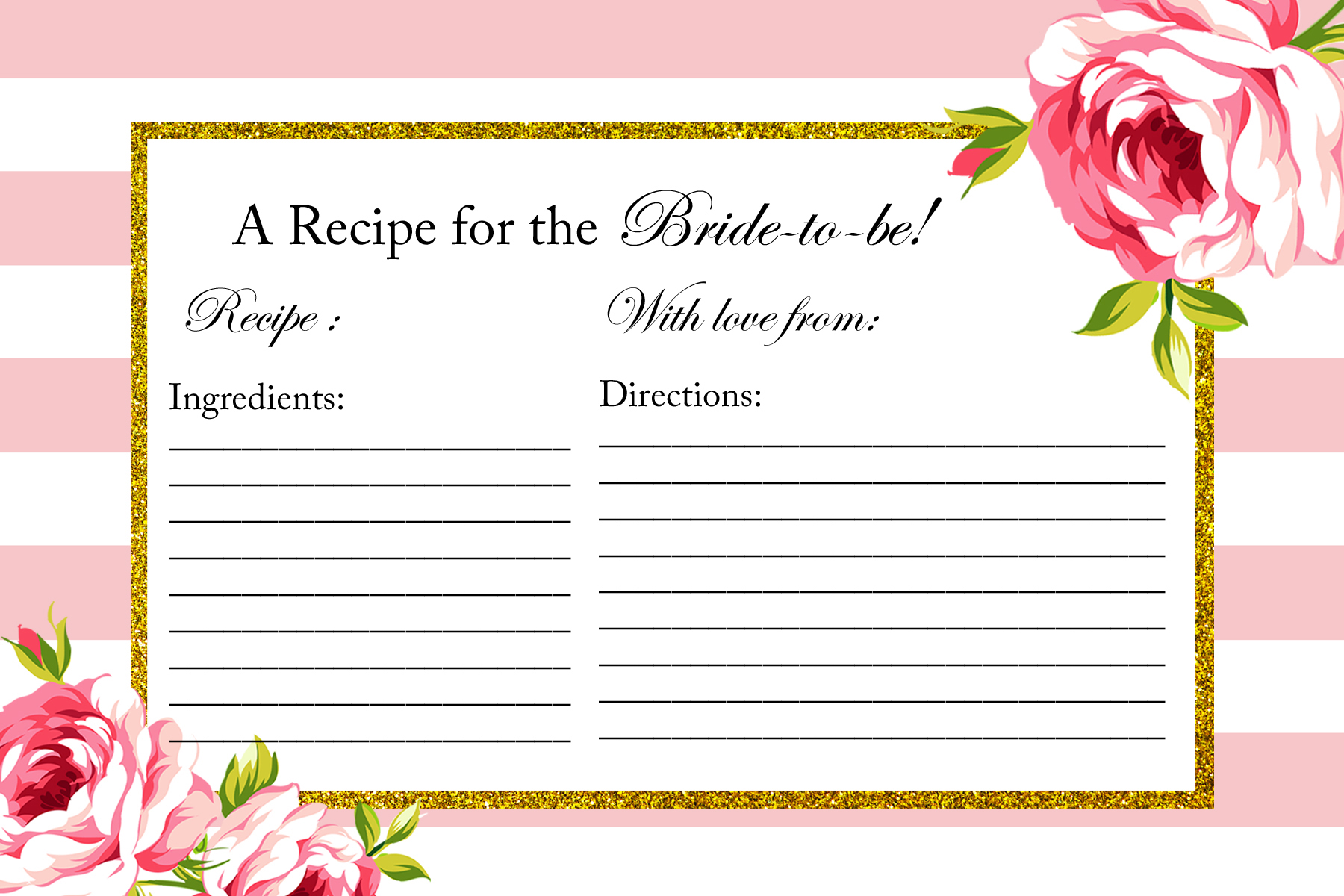 BS11-recipe-for-bride-6x4 - Magical Printable