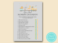 Animal Train Baby Shower Game Pack - Safari Jungle - Magical Printable