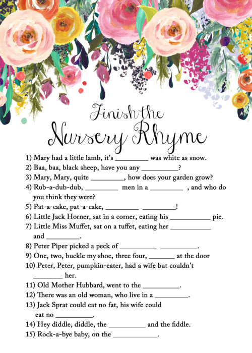 finish-the-nursery-rhyme-15Q.jpg - Magical Printable