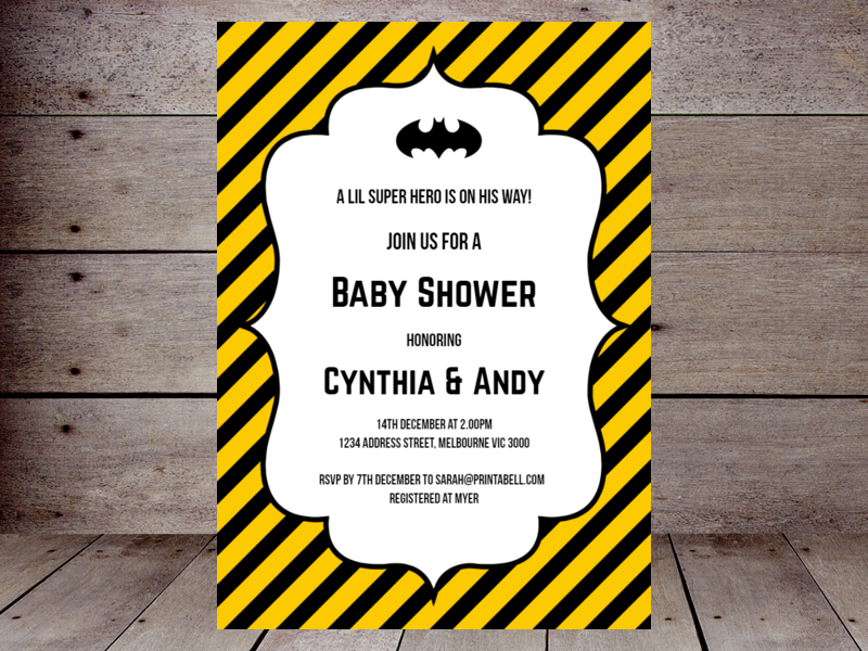 Free Batman Party Printable - Magical Printable